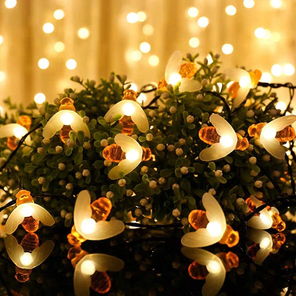 50 LED Honey Bee Fairy Light | Alpha Lights
