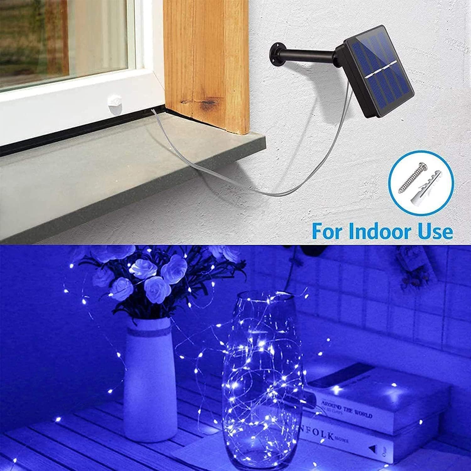 Solar Fairy Lights Outdoor | LED Solar String Garden Lights