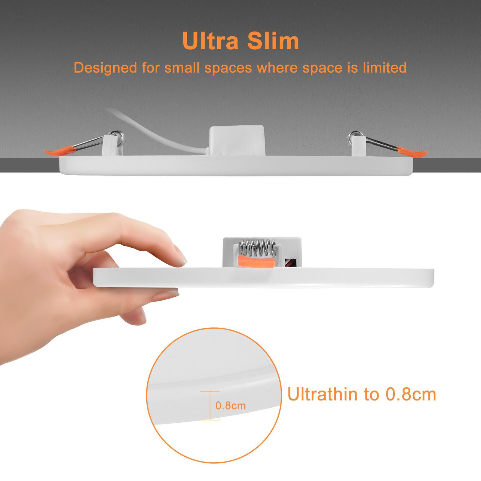 Recessed Ceiling Lighting - LED Panel Downlight Ceiling