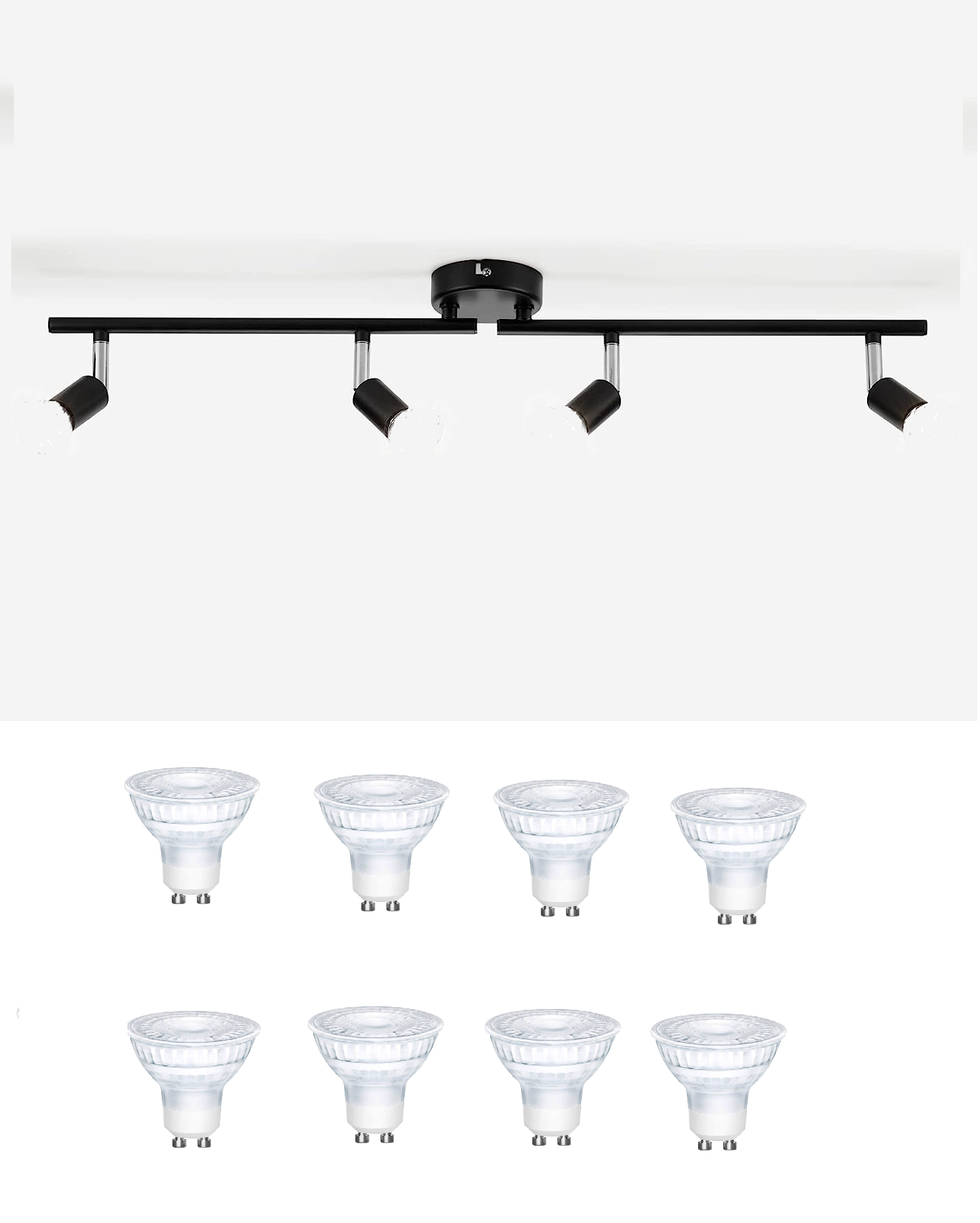 LED Ceiling Light Rotatable | 4 Way Adjustable Modern Ceiling ...