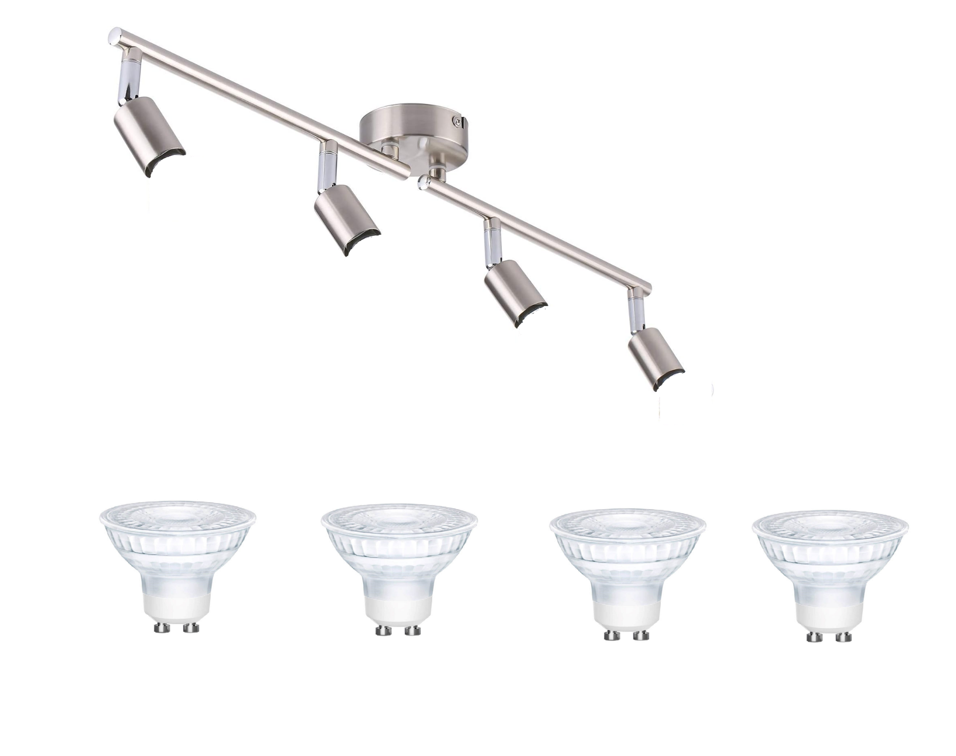 LED Ceiling Light Rotatable | 4 Way Adjustable Modern Ceiling ...