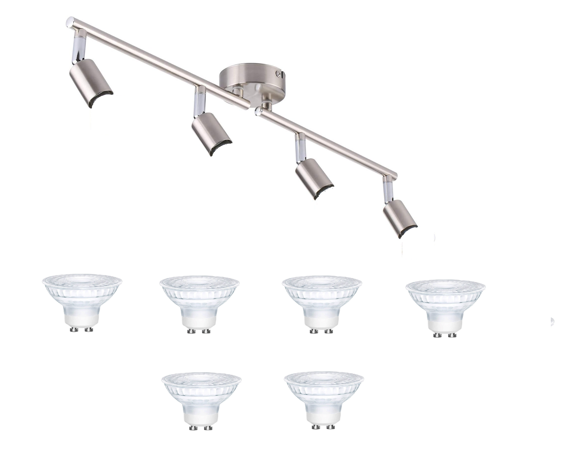 LED Ceiling Light Rotatable | 4 Way Adjustable Modern Ceiling ...