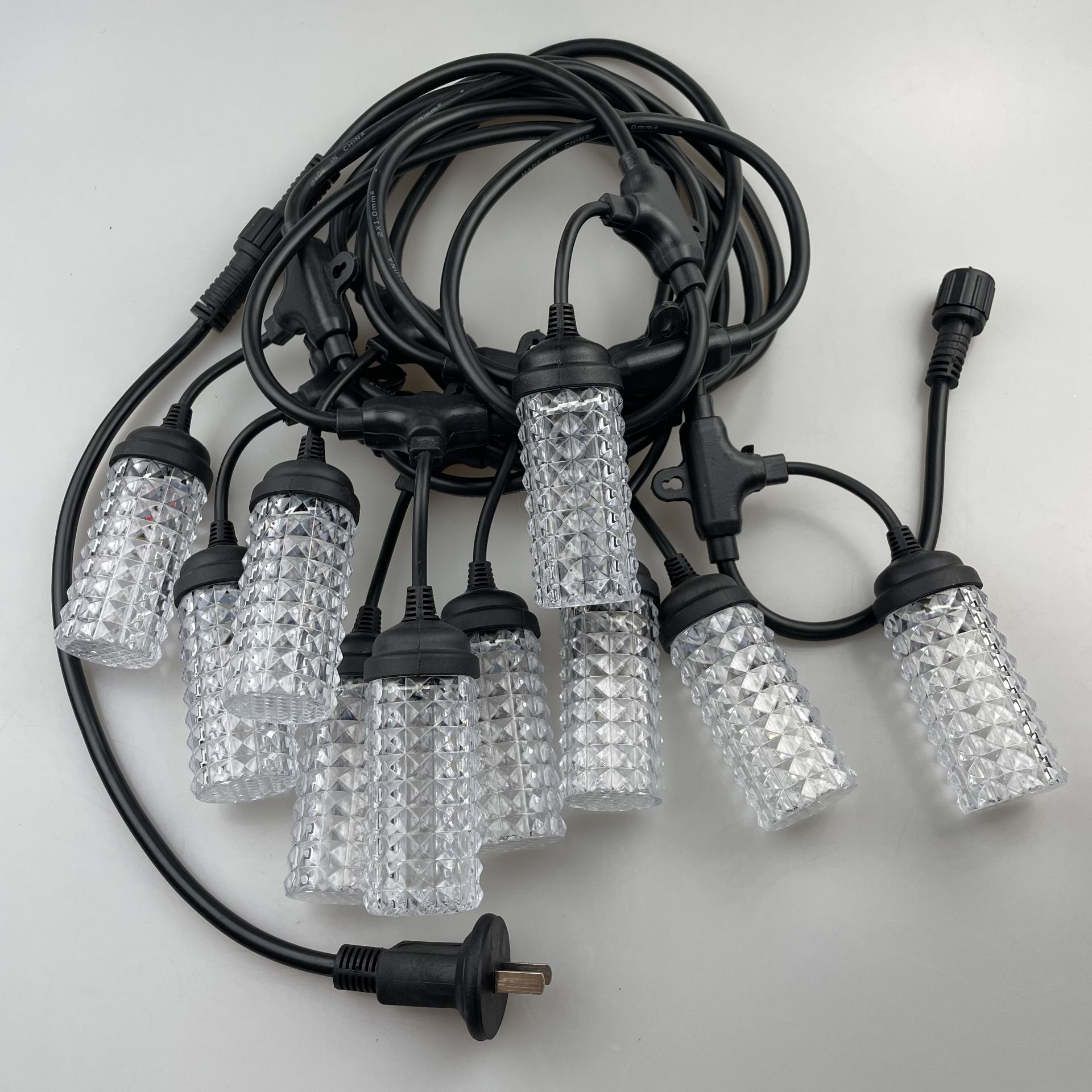 Outdoor Lights Mains Powered - LED S14 Garden Festoon String Lights