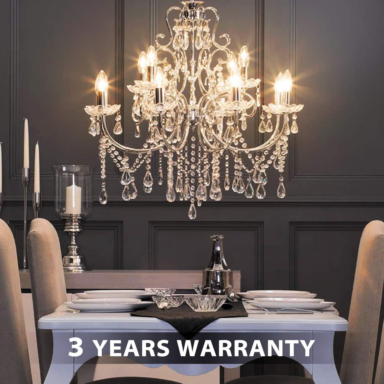 B22 LED Filament Candle Bulb,C35 4W Edison Candle Light Bulbs