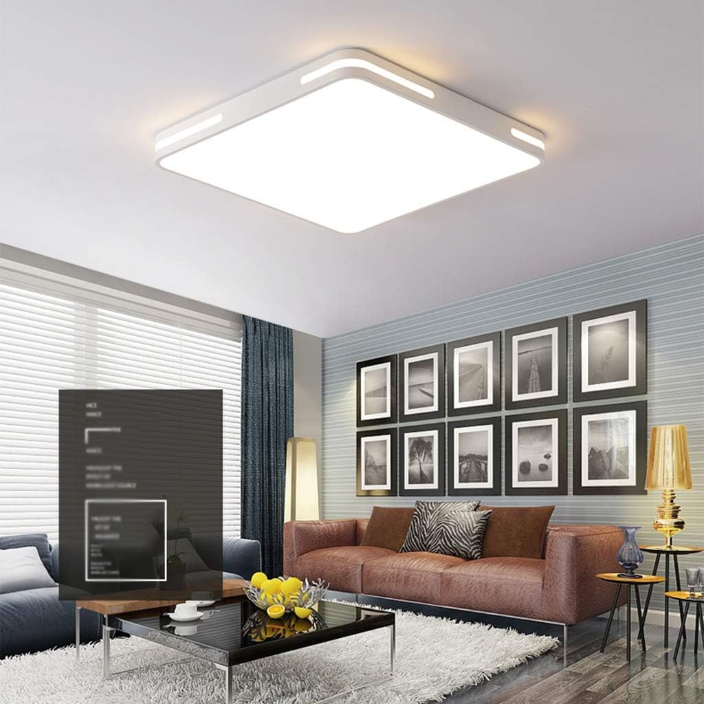 36W Modern LED Ceiling Light Square Panel, Downlight for Bathroom ...