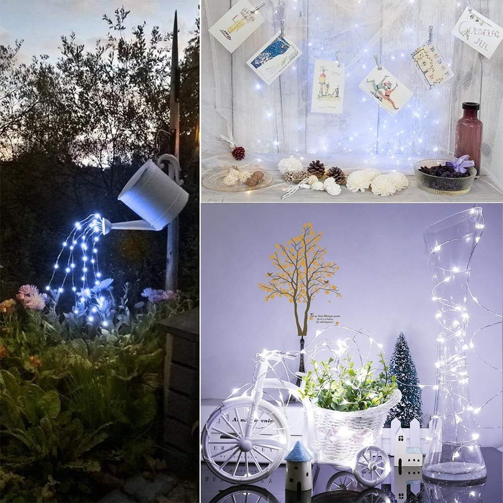 Multi-Color Solar Fairy Lights Outdoor | LED Solar String Lights with 8 ...