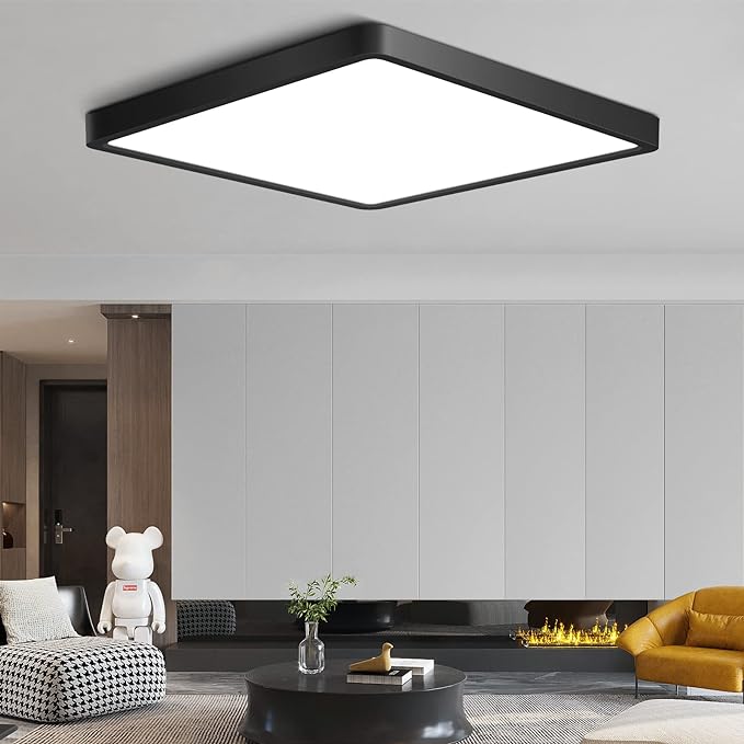 8 Pack High-Brightness Slim LED Ceiling Light - 2200LM Ultra-Thin ...
