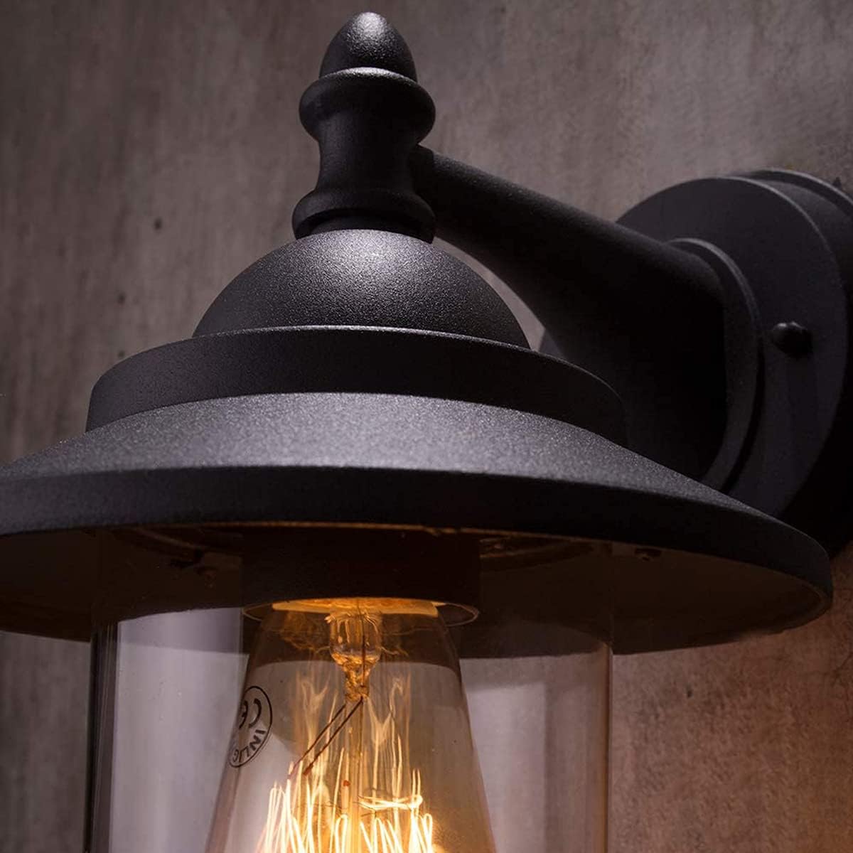 Vintage Outdoor Wall Light – Retro Waterproof Lamp for Porch, Patio ...