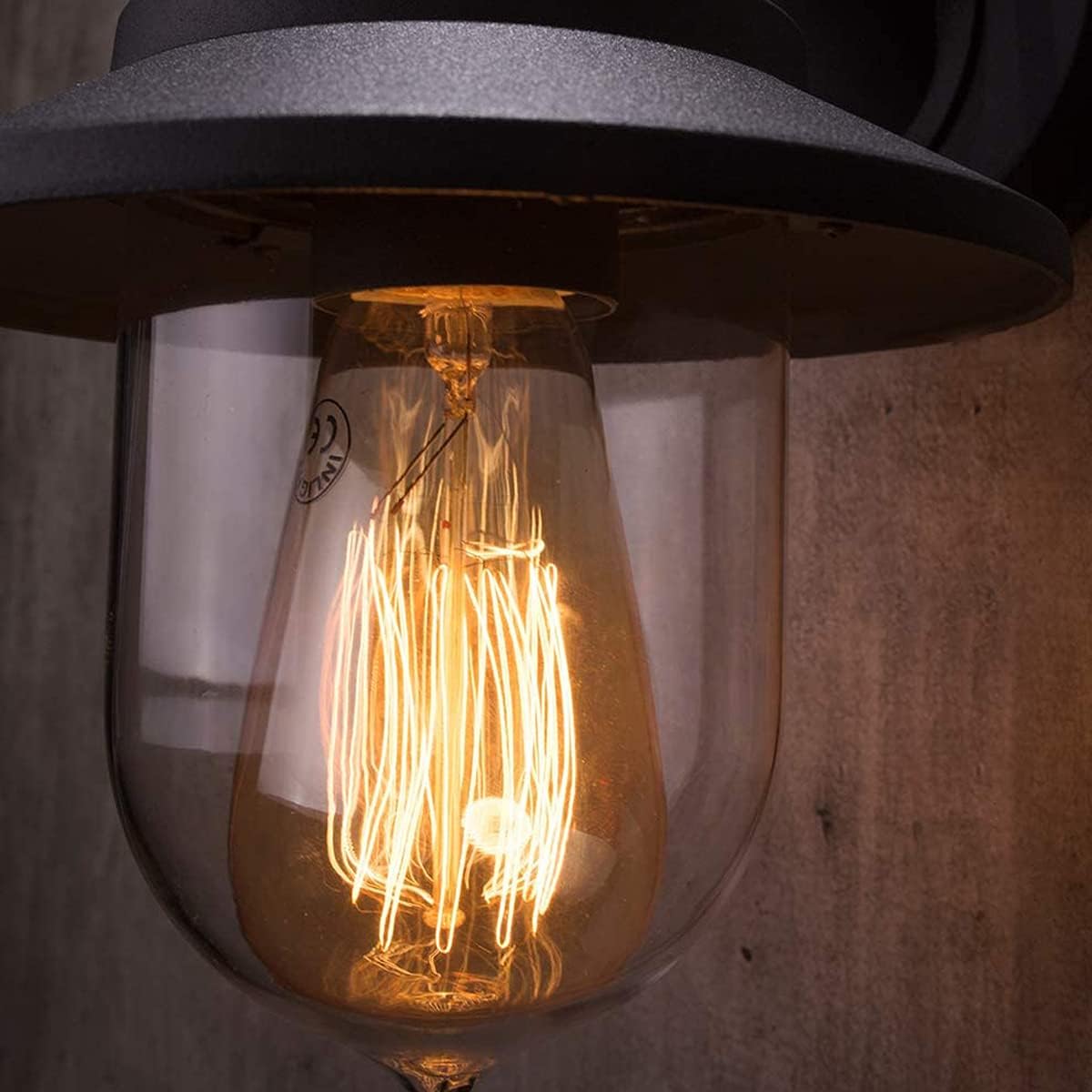 Vintage Outdoor Wall Light – Retro Waterproof Lamp for Porch, Patio ...